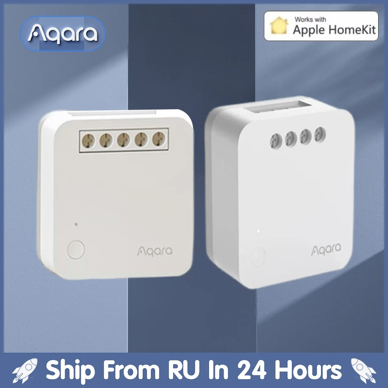 Aqara Relay T1 No Neutral With Neutral Single Channel Controller Switch ...