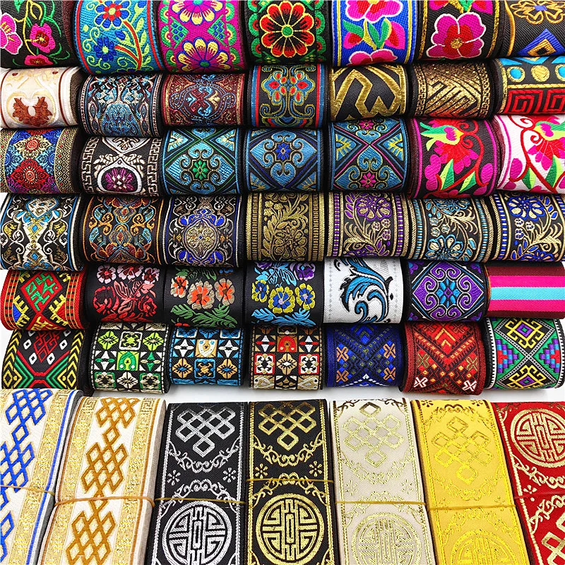 Cinta-Jacquard-tejida-de-7-metros-5cm-parte-2-cinta-de-cinta-tnica ...