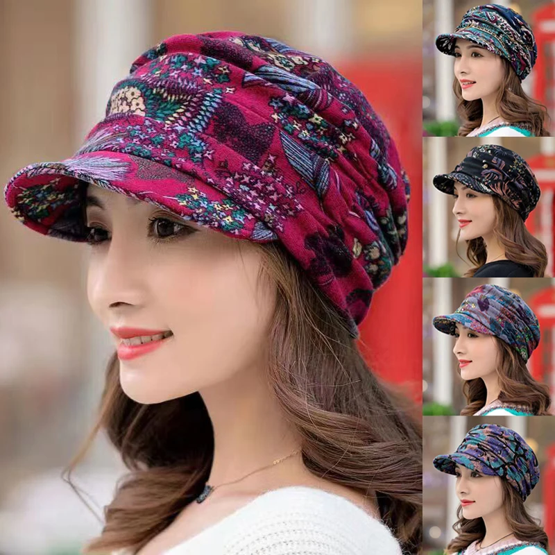 Womens Beanie Winter Hat | Winter Caps Womens | Ethnic Style Cap ...