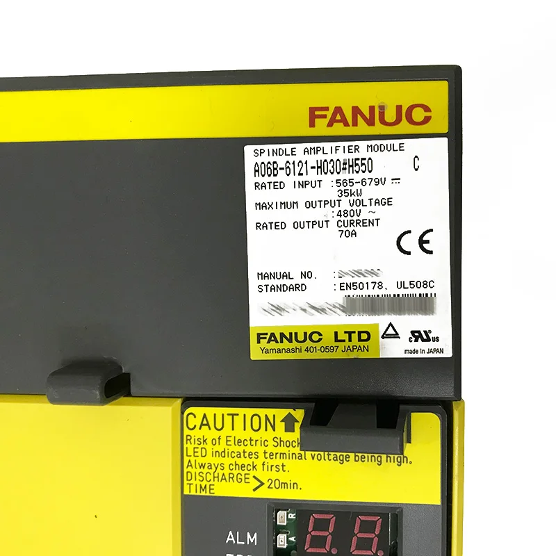Fanuc-spindle-amplifier-module-A06B-6121-H030-H570-tested-ok-A06B-6121 ...