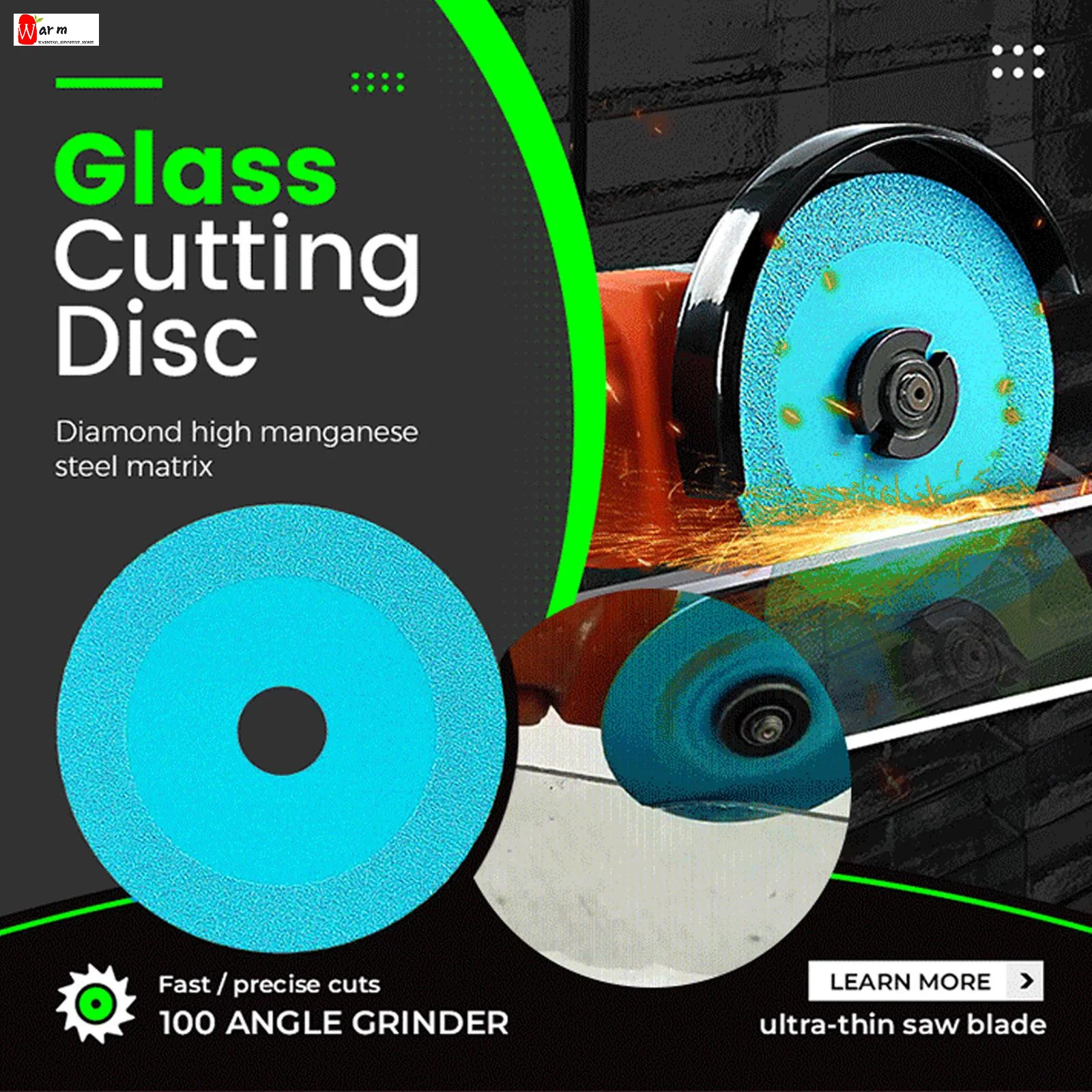 1pc-Ultra-thin-Diamond-Circular-Saw-Blade-100mm-Cutting-Arbor-Disc-Cut ...