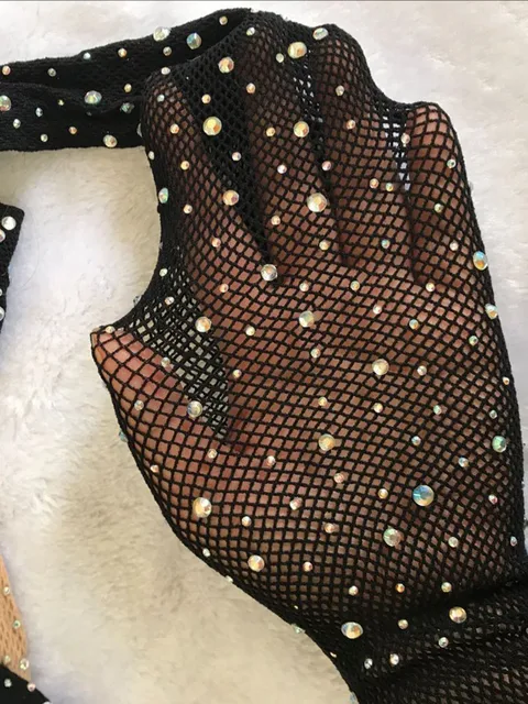 Summer Fishnet Diamond Pantyhose Women's Sexy Breathable Rhinestone ...