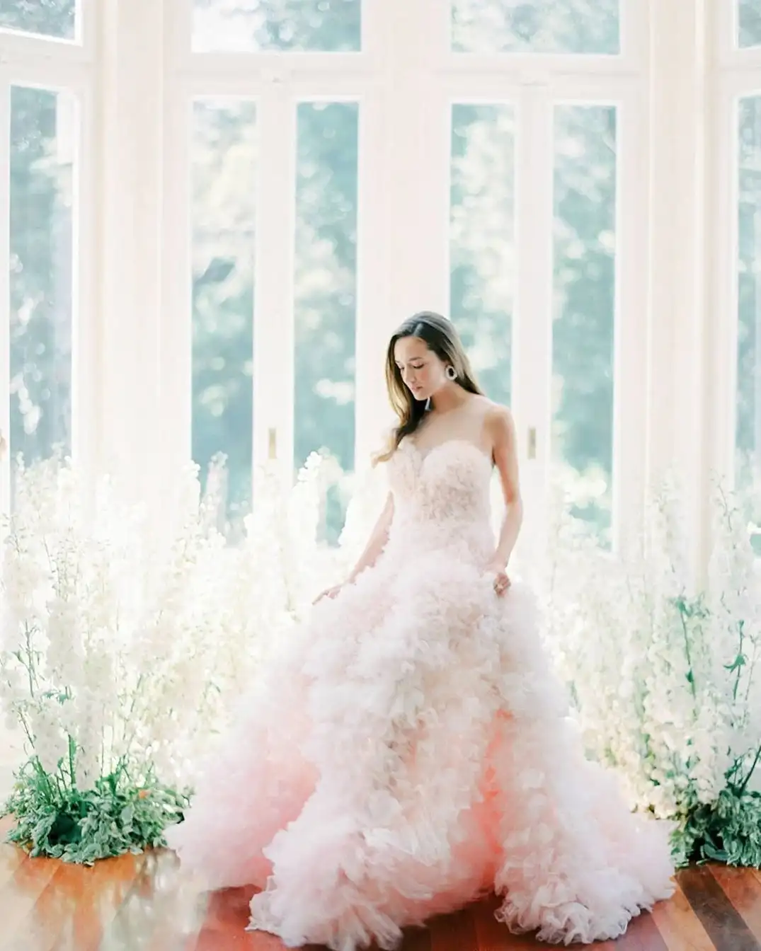 Blush Ombre Wedding Dress