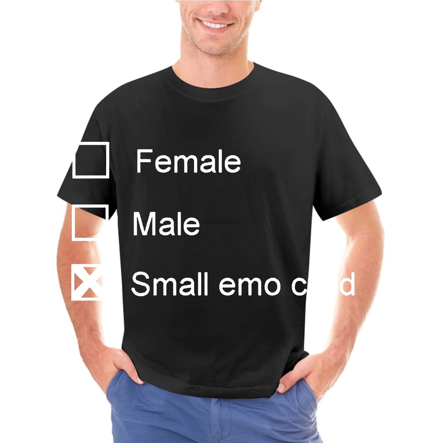 Femole-Mole-Smoll-Emo-Child-Print-Women-Tshirt-Cotton-Cosuol-Funny-T ...