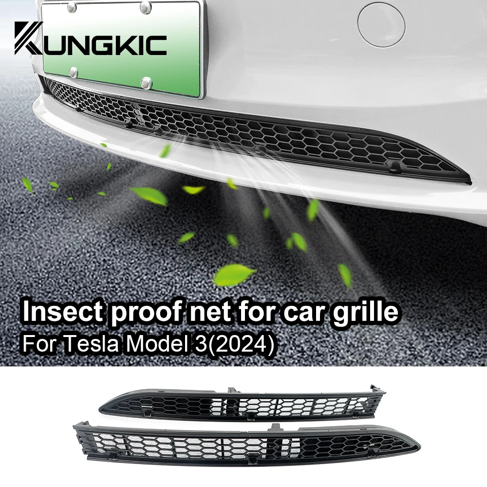 Anti-Insect-Net-for-Tesla-Model-3-Highland-2024-Lower-Bumper-Anti-Dust ...