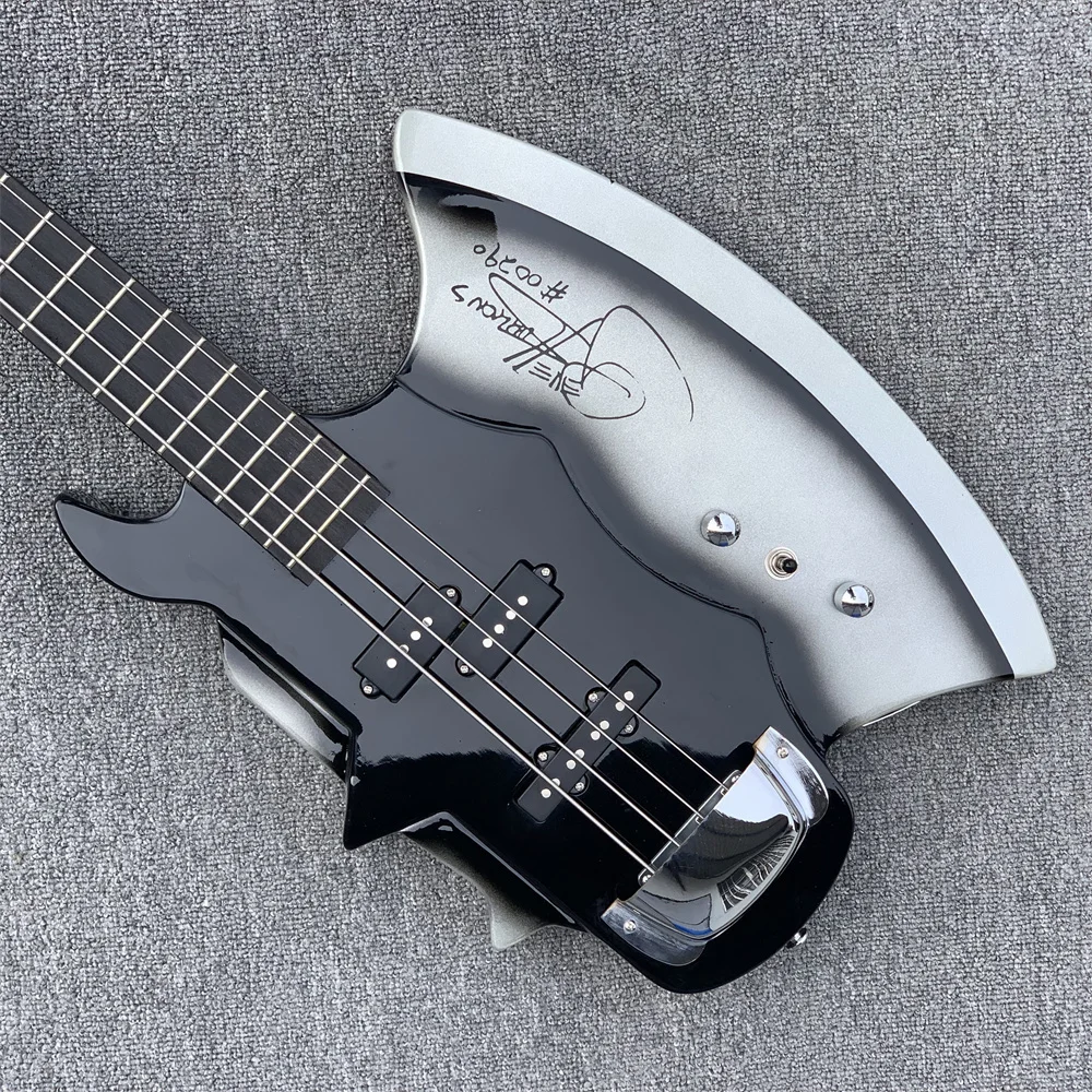 Forestwind-guitar-Gene-SIMMON-Axe-4-strings-Bass-Electric-musical ...