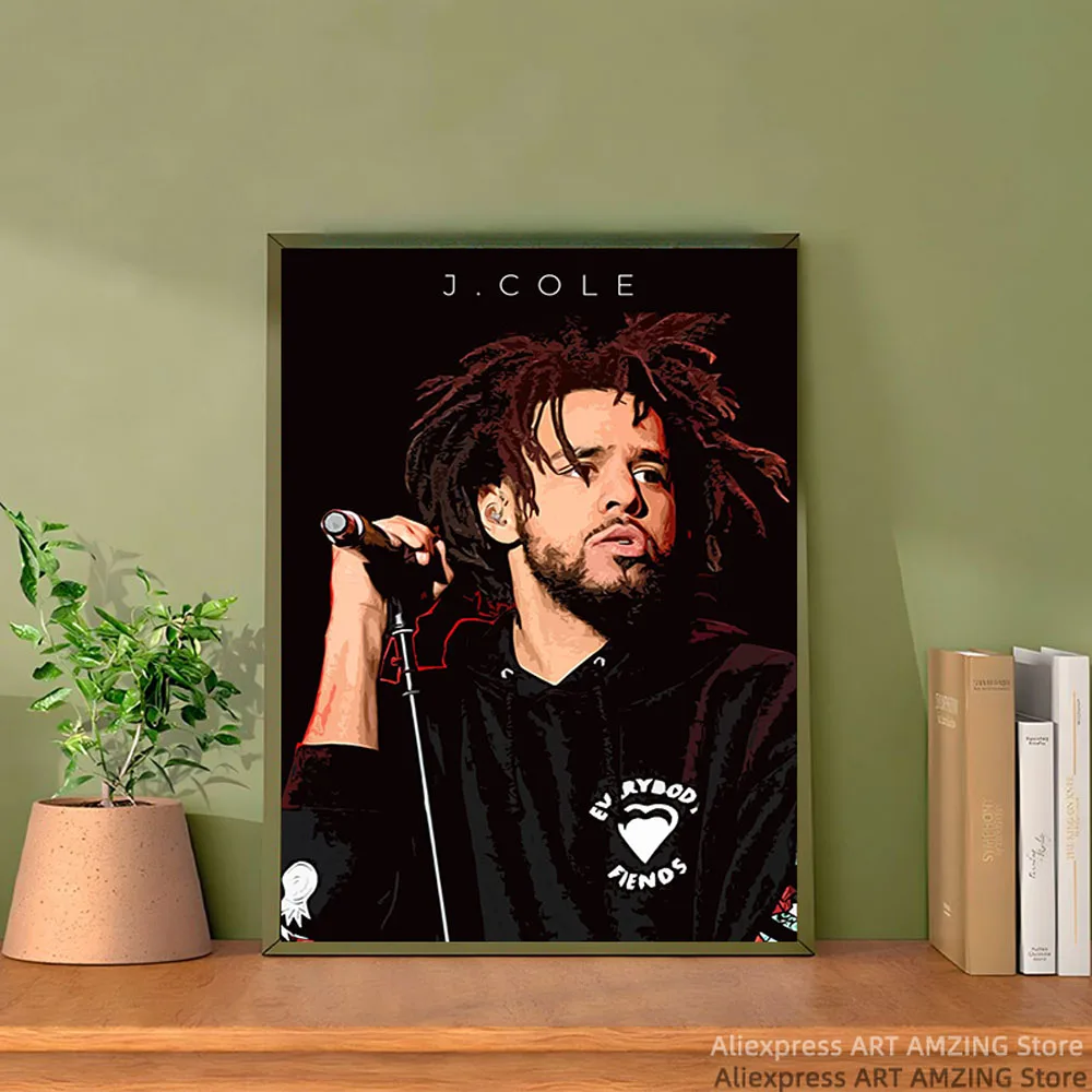 J Cole Painting