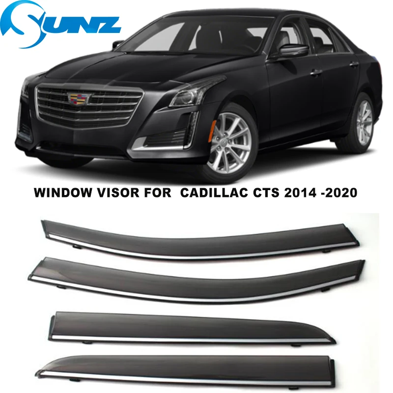 Window-Visor-For-Cadillac-CTS-2014-2015-2016-2017-2018-2019-2020-Car ...