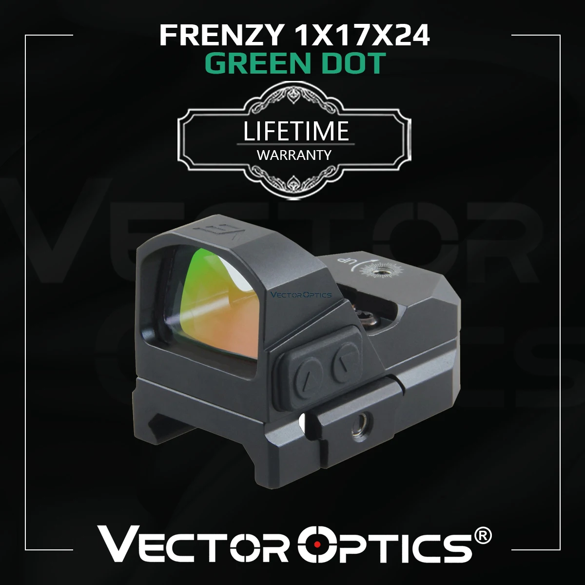 Vector Optics Frenzy 1x17x24 5moa Green/3moa Red Dot Sight Scope Ip67 ...