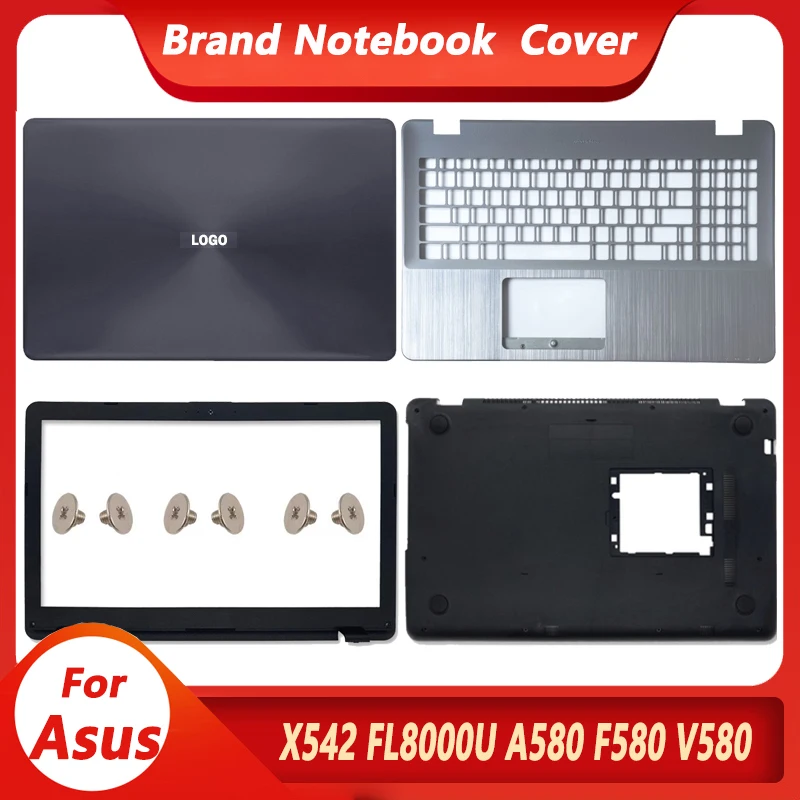 New-Screen-Back-Cover-For-Asus-X542-X542U-X542UR-X542BA-R542UA-A580 ...