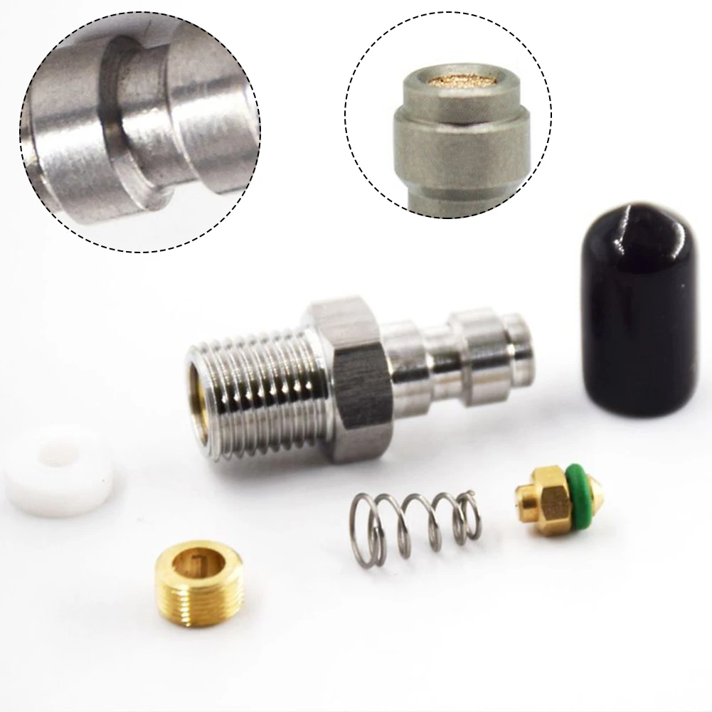 M10 Male Connector With Filter With Check Valve Quick Connect Check ...