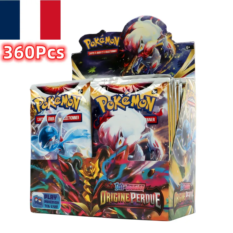French-Version-360Pcs-Box-Pok-mon-cards-TCG-Sword-Shield-Lost-Origin ...