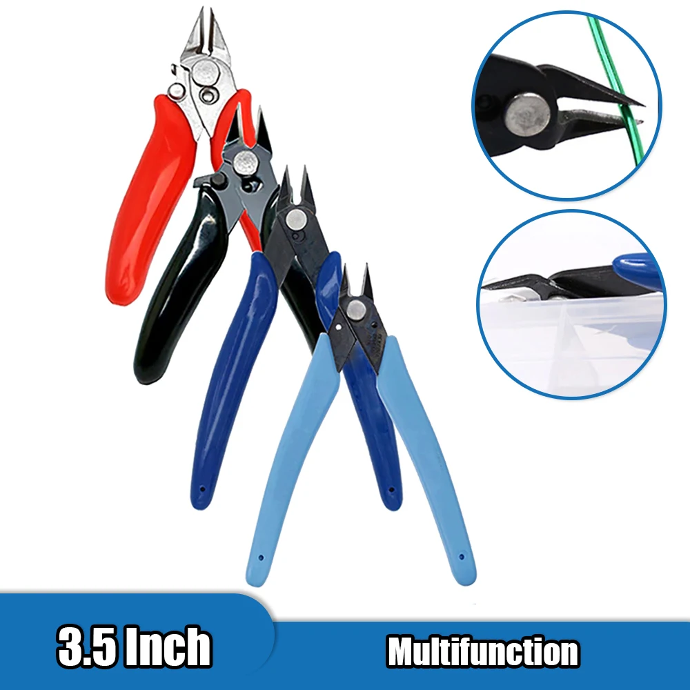 Diagonal-Pliers-Mini-3-5-Inch-Cable-Wire-Cutters-Small-Soft-Cutting ...