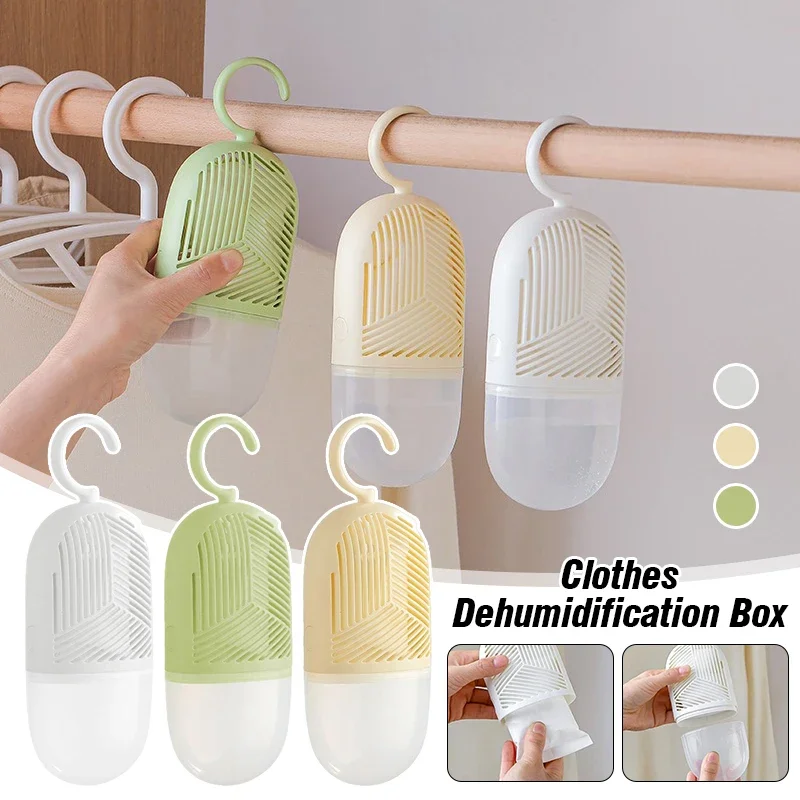 Reusable Hanging Dehumidifier Water Collector Hook Moisture Absorbers ...