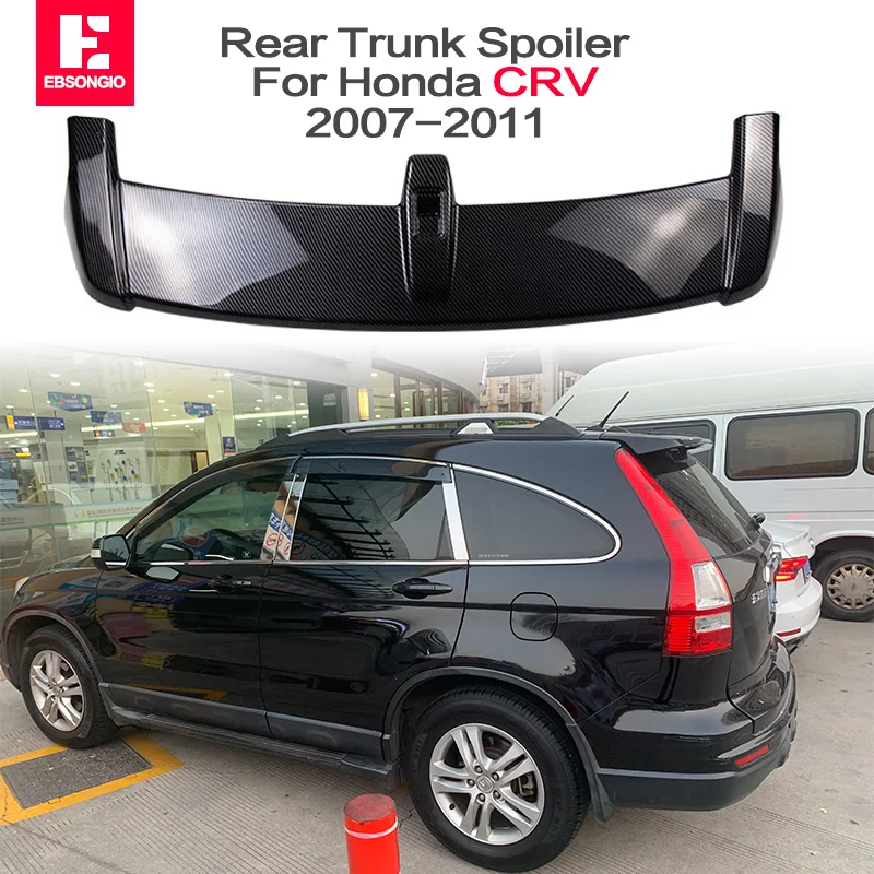 Car Rear Roof Spoiler For Honda CRV CR-V 2007 to 2011 Exterior ABS ...