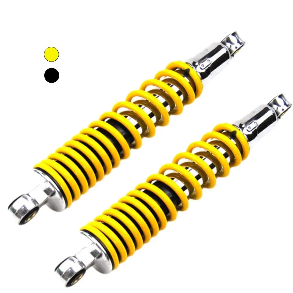 A Pair Heavy Duty Motorcycle Rear Shock Absorber Spring Loaded Rear ...