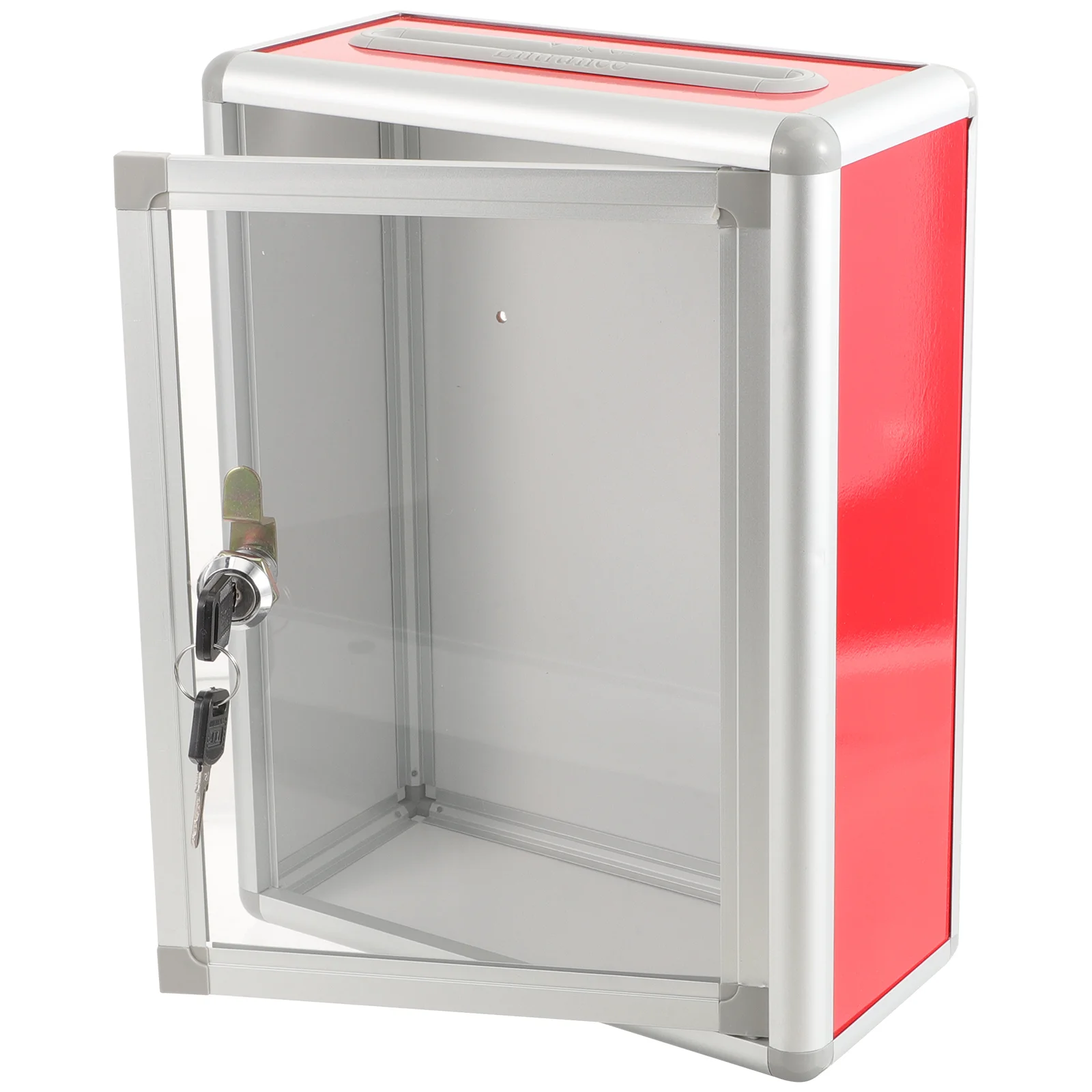 Aluminum-Alloy-Donation-Box-Multi-functional-Suggestion-Box-for ...