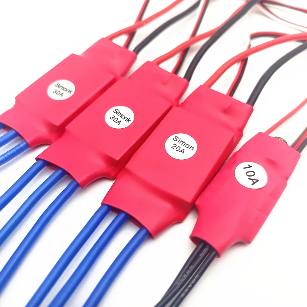 4pcs-10A-20A-30A-40A-Simonk-Firmware-Brushless-ESC-Controller-5V3A-BEC ...