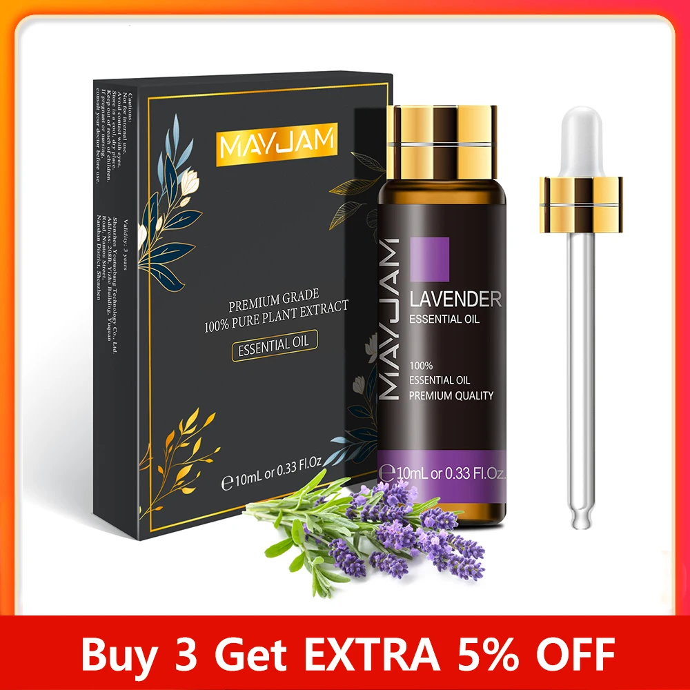 10ml-Pure-Plant-Essential-Oil-For-Humidifier-Diffusers-Mint-Lavender ...