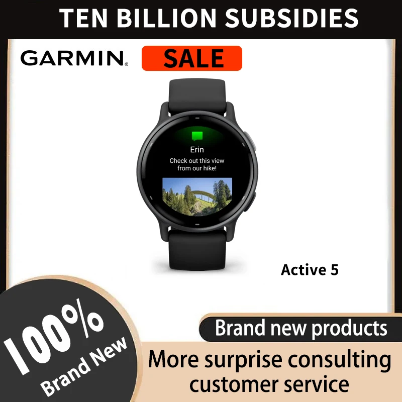 Garmin-Active-5-Smart-Sports-Watch-Health-Watch-Corrida-Ciclismo-Nata-o ...