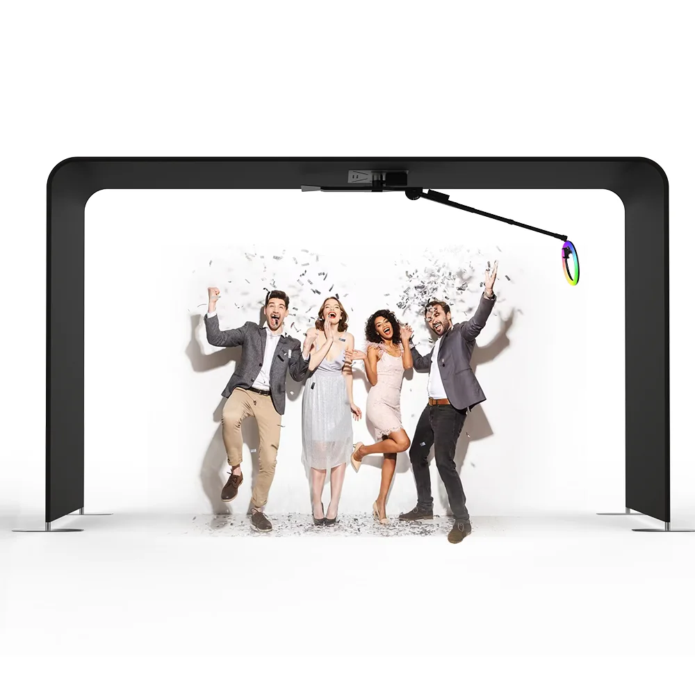 Overhead-360-Photo-Booth-Spinner-Machine-with-Pole-Custom-Logo-for ...