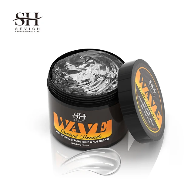 2023 Natural Wave Control Pomade for Black Men Strong Hold 360 Waves ...