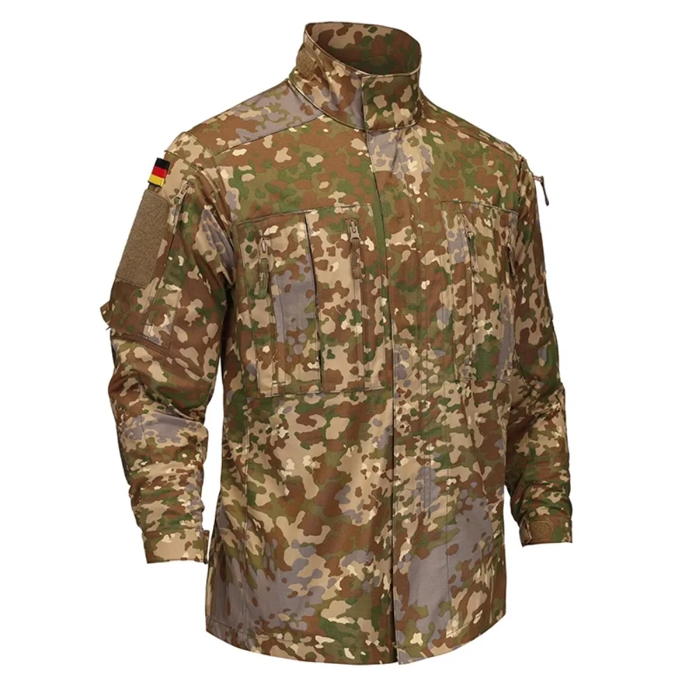 Tactical German KSK Base Layer - All Terrain Flecktarn Camo Combat ...