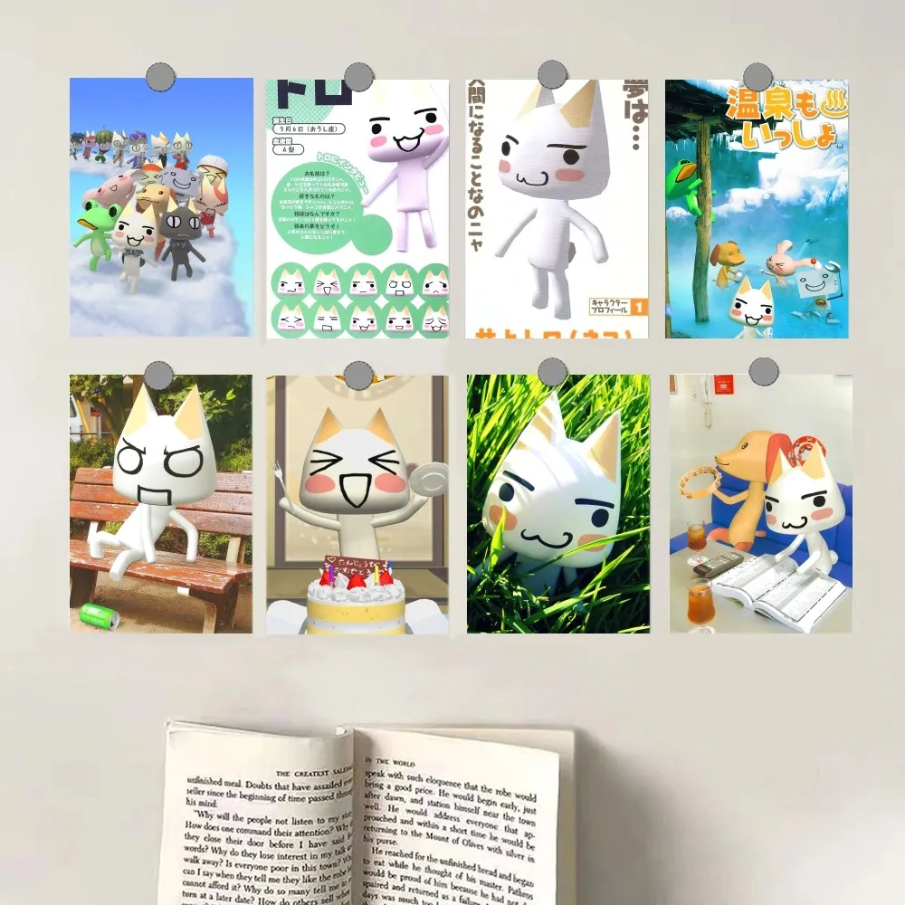 INS-Cute-Toro-Inoue-Cat-Poster-Canvas-HD-Print-Personalized-Wall-Art ...