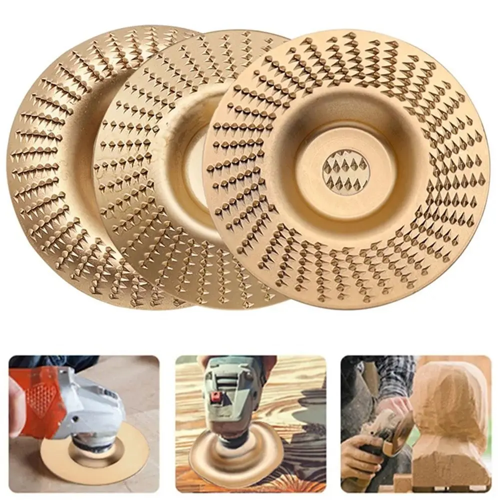 Wood Polishing Wheel Angle Grinder Disc Shaping Carving Sanding Wood ...