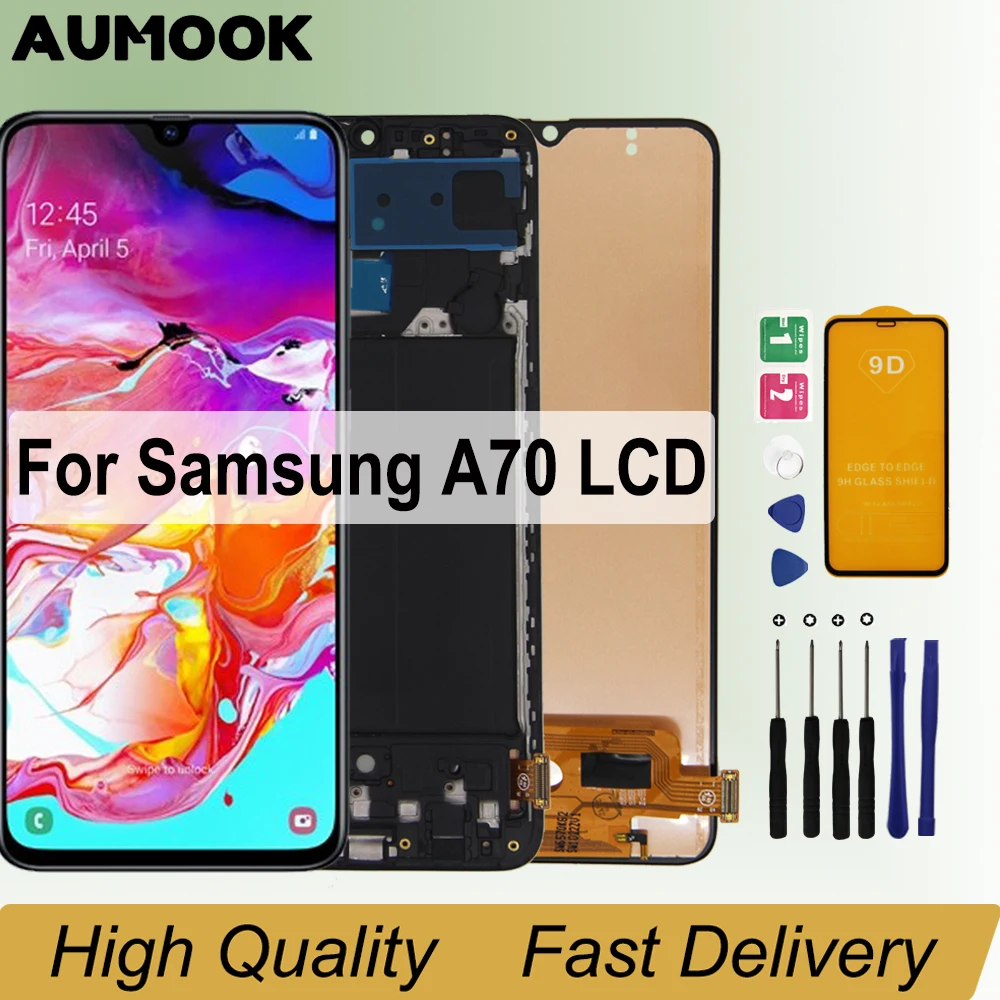 6-7-Super-AMOLED-For-Samsung-Galaxy-A70-A705-LCD-Display-Touch-Screen ...