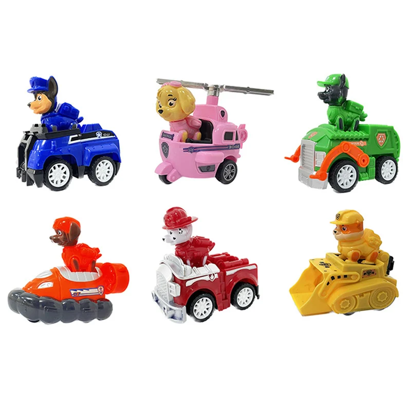 Juego de coches de juguete Original de la patrulla canina, figura de ...