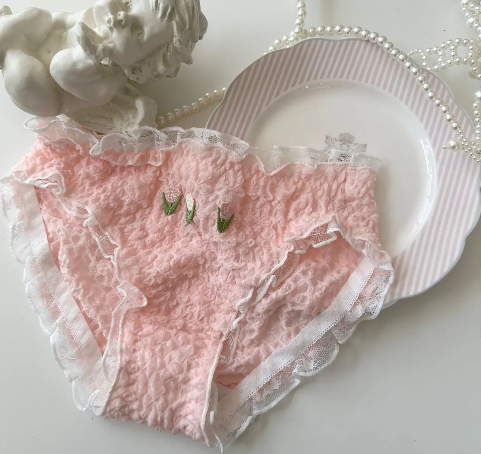 2023 New 2nd Shipping Free M L XL Lovely Cute Lolita Kawaii Lovely Pleated Ruffle Panties ...