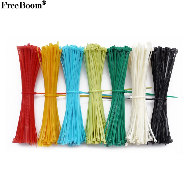 Plastic Wire Binding Wrap Straps | Wire Zip Ties Self Locking Nylon ...