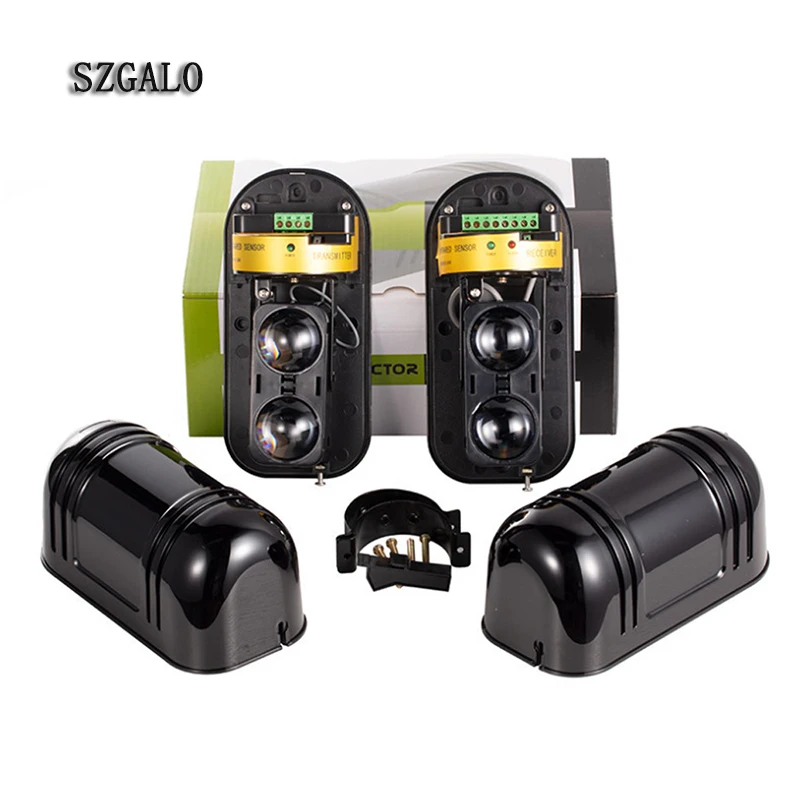 Waterproof-Dual-Beam-Sensor-Active-Infrared-Intrusion-Detector-IR-1m ...