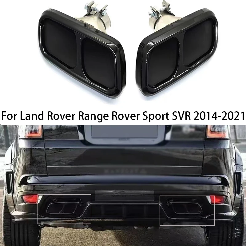 For-Land-Rover-Range-Rover-Sport-SVR-2014-2021-Car-Muffler-Rear-Tips ...
