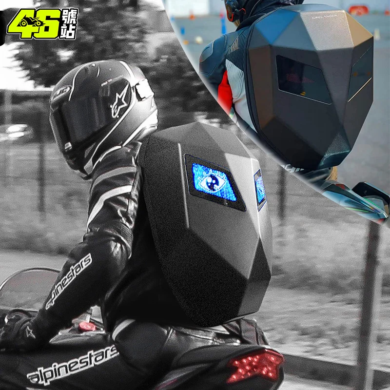 Sac-dos-Knight-Imaging-LED-avec-yeux-casque-de-moto-Bluetooth-tanche ...