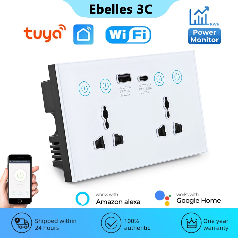 Tuya-WiF-Smart-Socket-4-in-1-Universal-Electrical-Power-Plug-with-USB ...