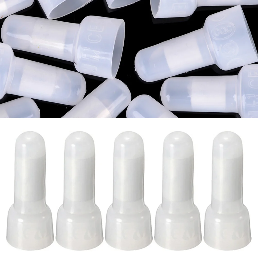 100-Pcs-Insulation-Wire-Terminals-Electric-Lighting-Caps-Connectors ...
