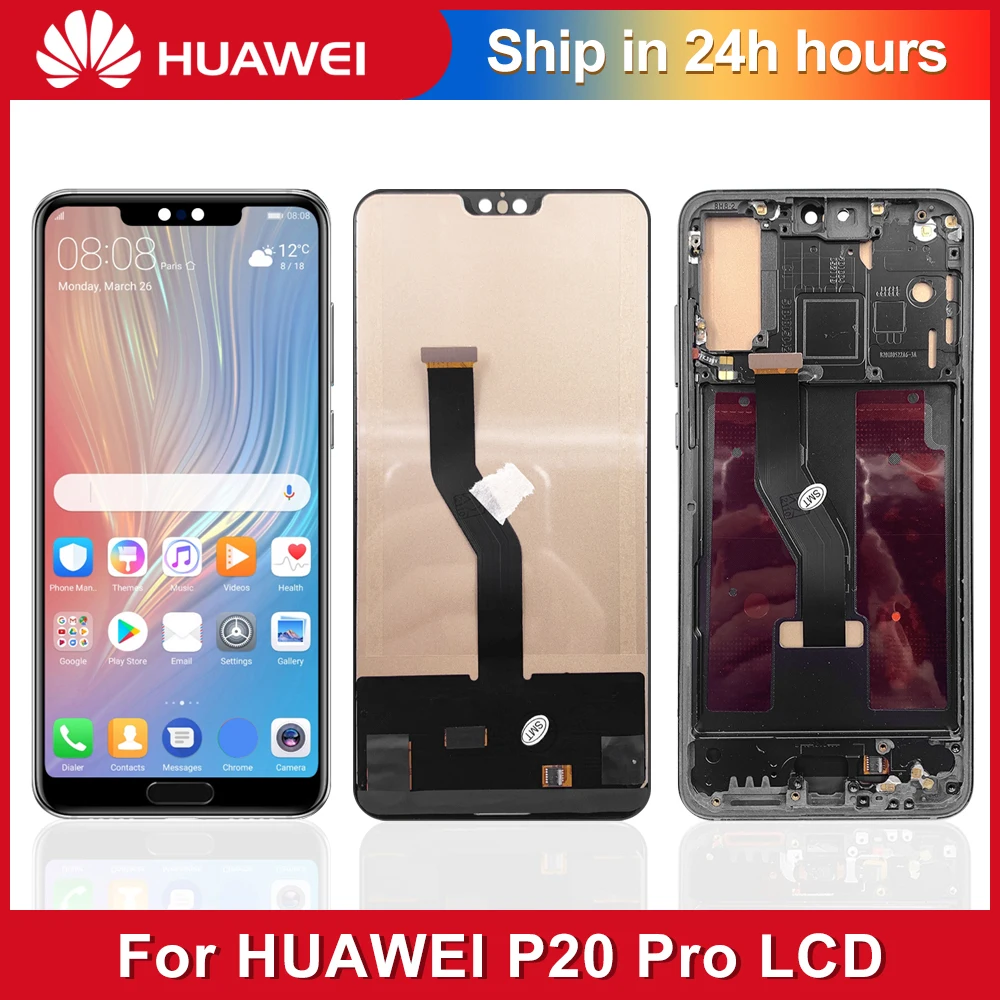 TFT Display For Huawei P20 Pro LCD Touch Screen Digitizer Assembly P20 ...