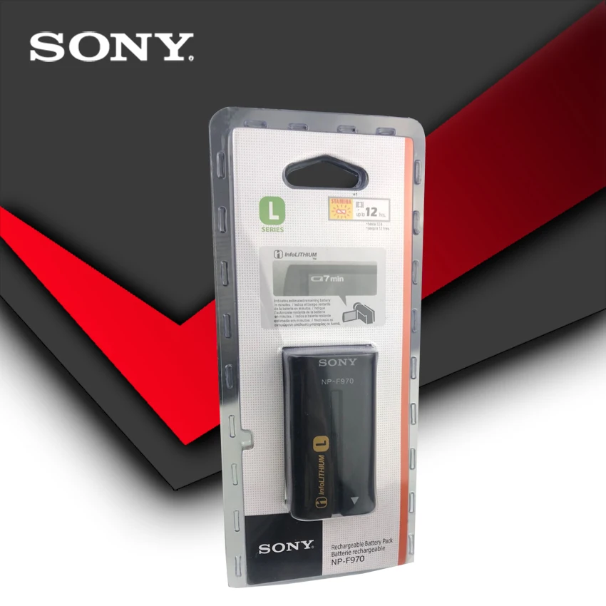 Sony – batterie d'origine NP F970 NP F970 NPF970, F930 F950 F960 F770 ...