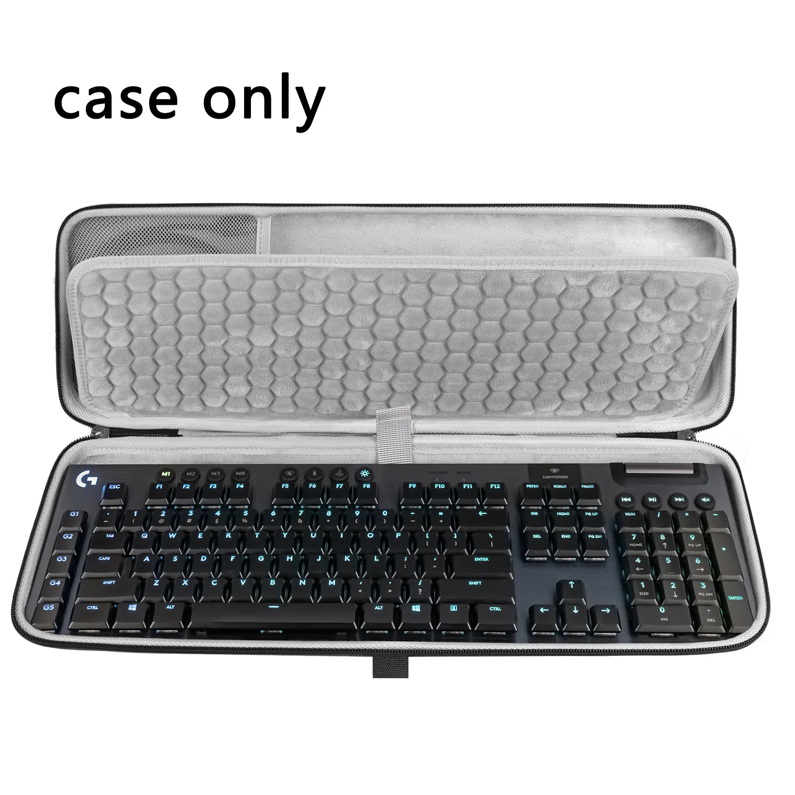Geekria-Full-Size-Keyboard-Case-Hard-Shell-Travel-Carrying-Bag-for-108 ...