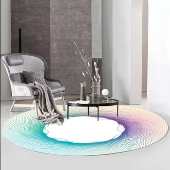 Nordic Simple Prime Circle Round Carpet Living Room Decor Rugs for ...