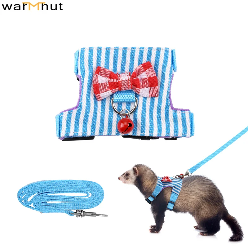WarmHut-Small-Animal-Outdoor-Walking-Adjustable-Vest-Harness-Leash-for ...