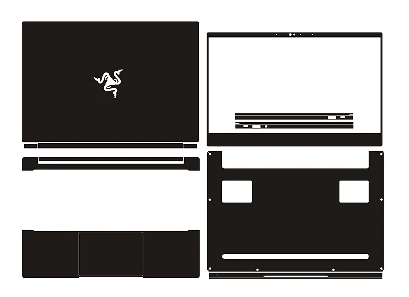 KH-Carbon-fiber-Laptop-Sticker-Skin-Decal-Cover-Protector-Guard-for ...