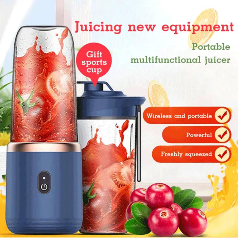 Double-Cup-Multifunction-Usb-Fruit-Mixers-Juicers-Portable-Electric ...