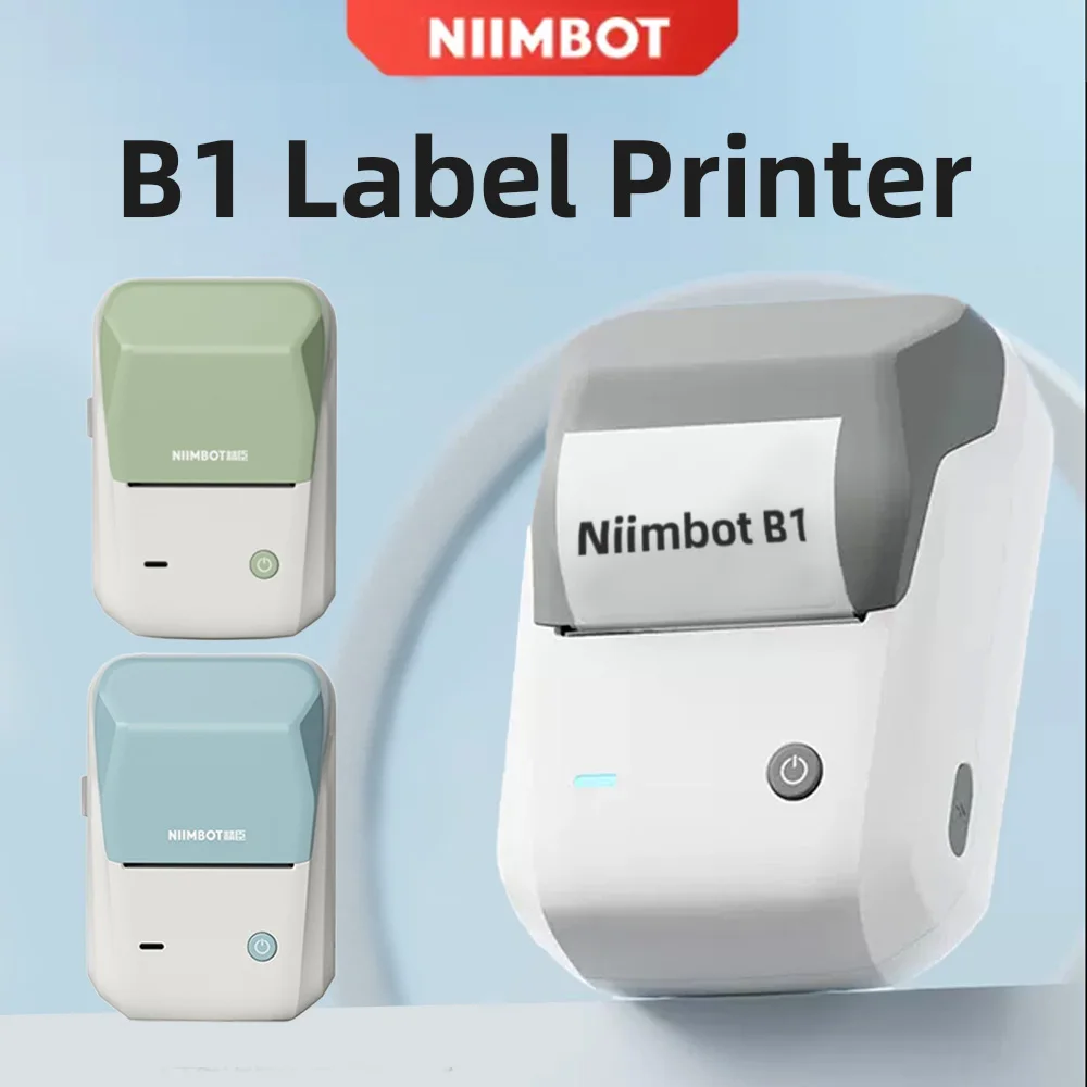 Niimbot-B1-New-Mini-Label-Printer-Portable-Thermal-Self-Adhesive ...