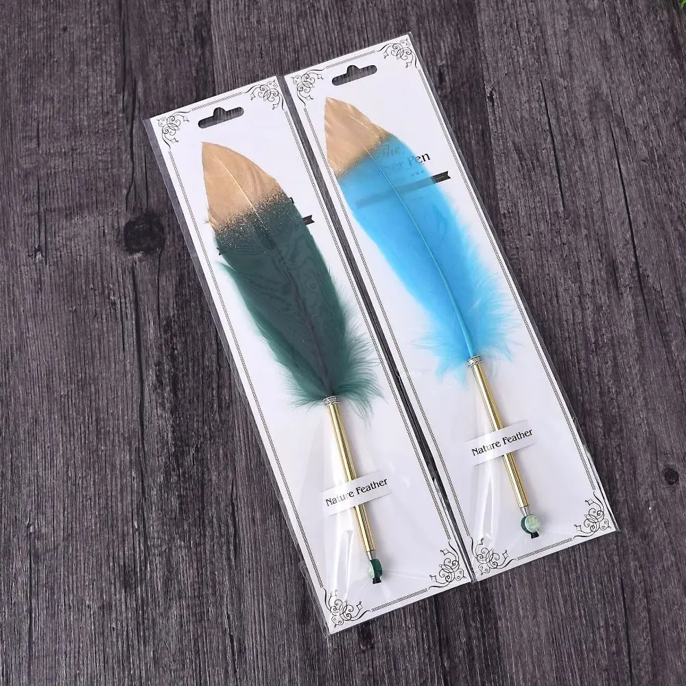 Elegant-Student-Teacher-Gift-School-Writing-Stationery-Feather ...