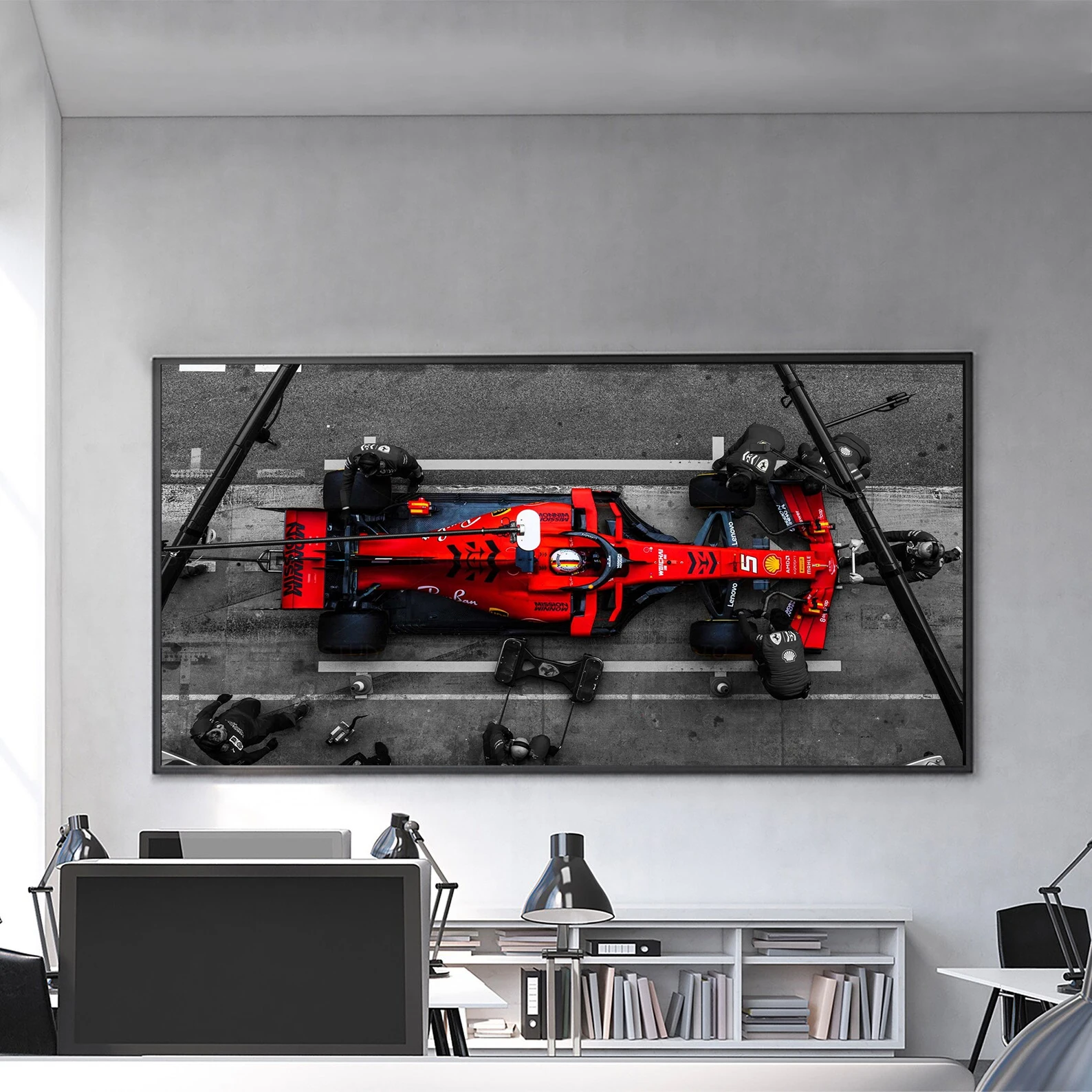Ferrari F1 Wall Art