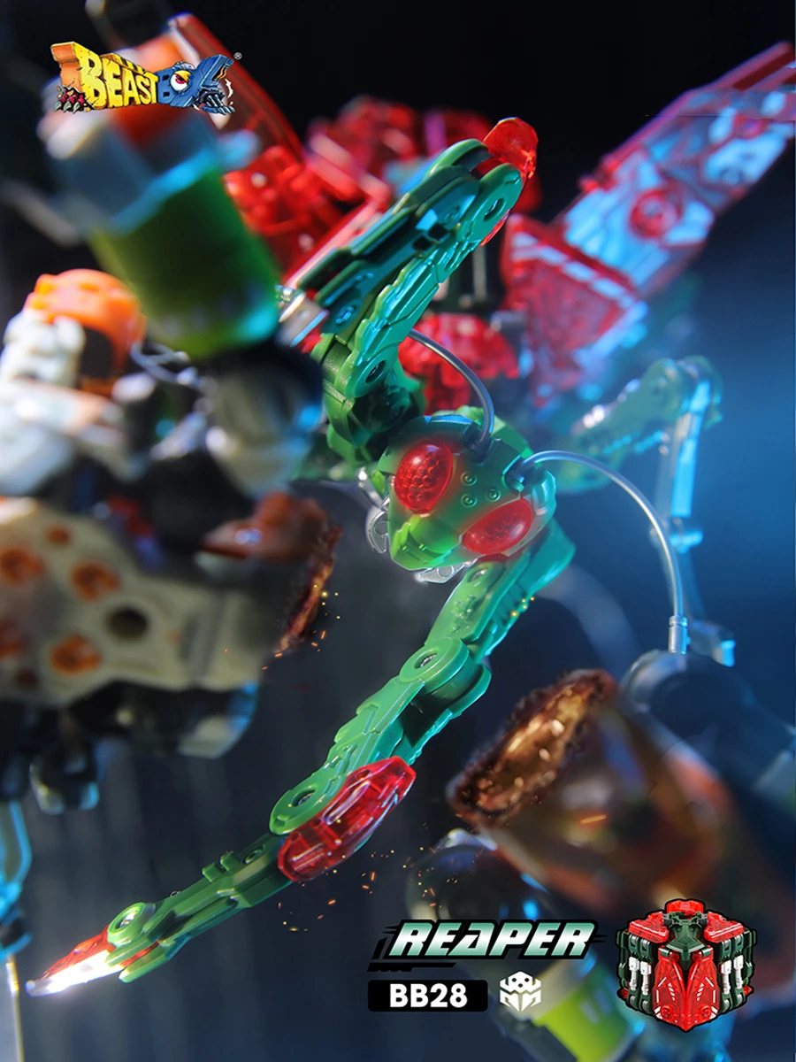 Beastbox Deformation Robots Transformation Animal Toy Cube Model Reaper ...