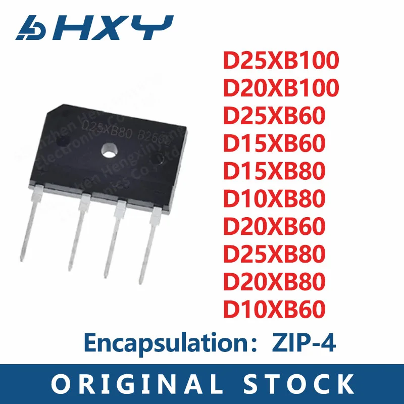 10PCS-package-ZIP-4-induction-cooker-rectifier-bridge-D25XB100-D20XB100 ...